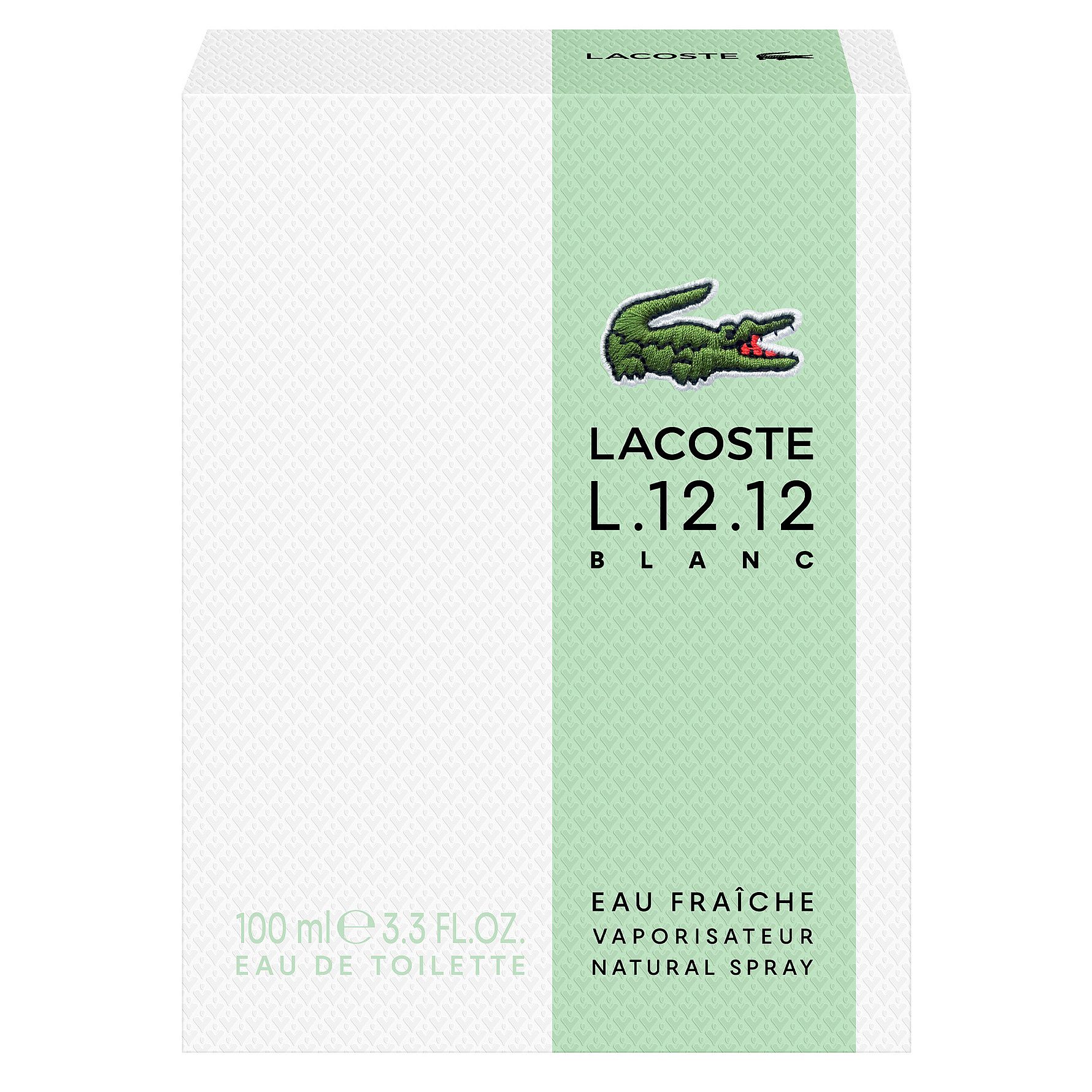 Køb L.12.12 Blanc Eau Fraîche 100 ml fra Lacoste - Matas