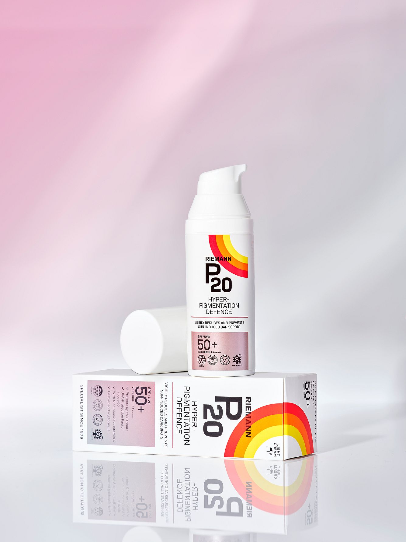 Køb Hyperpigmentation Defence Face SPF 50+ 50g fra P20 Riemann - Matas