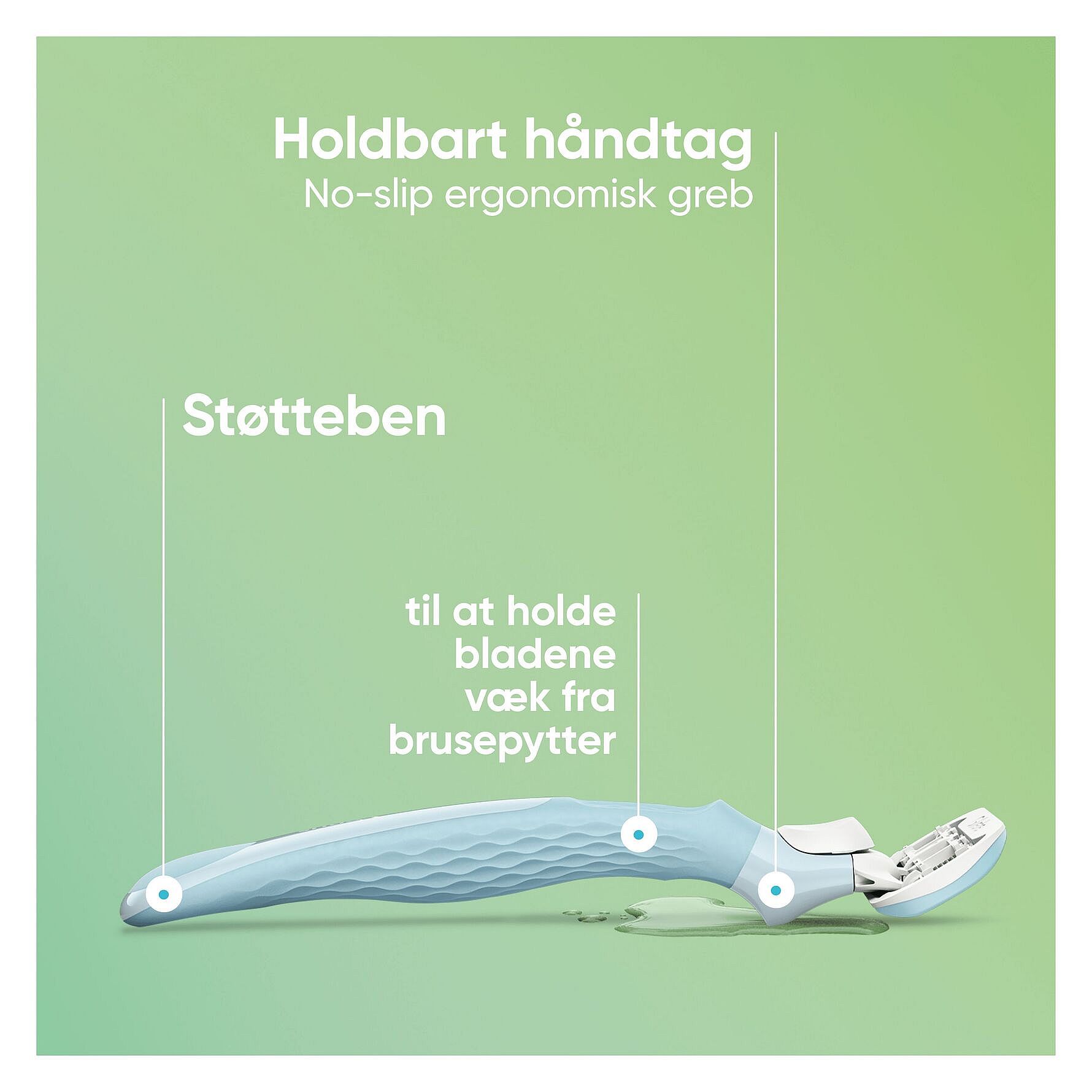 Køb Venus Extra Smooth Barberblade Largepack 10ct fra Gillette - Matas