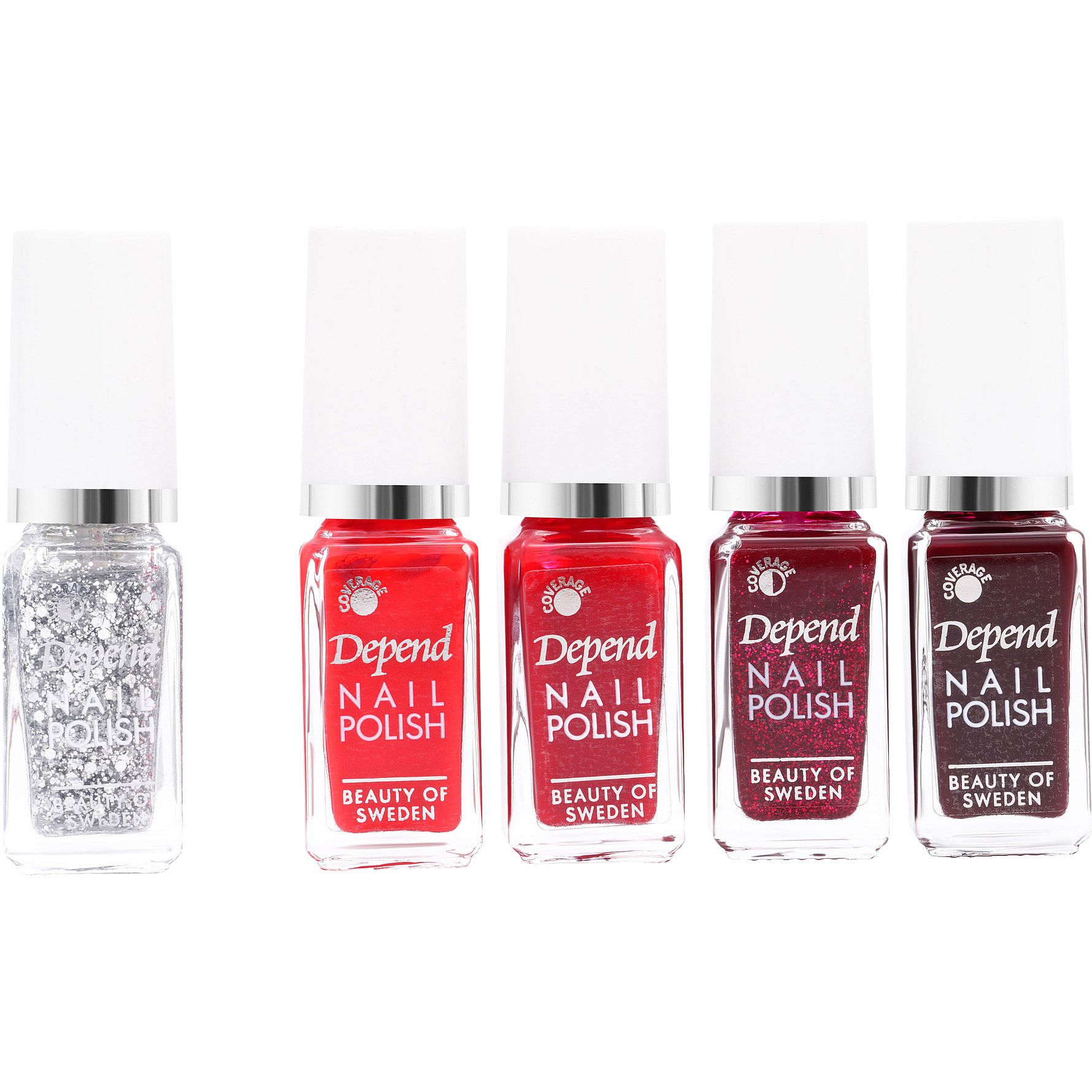 Köp Nail Polish 5-pack - Depend - KICKS