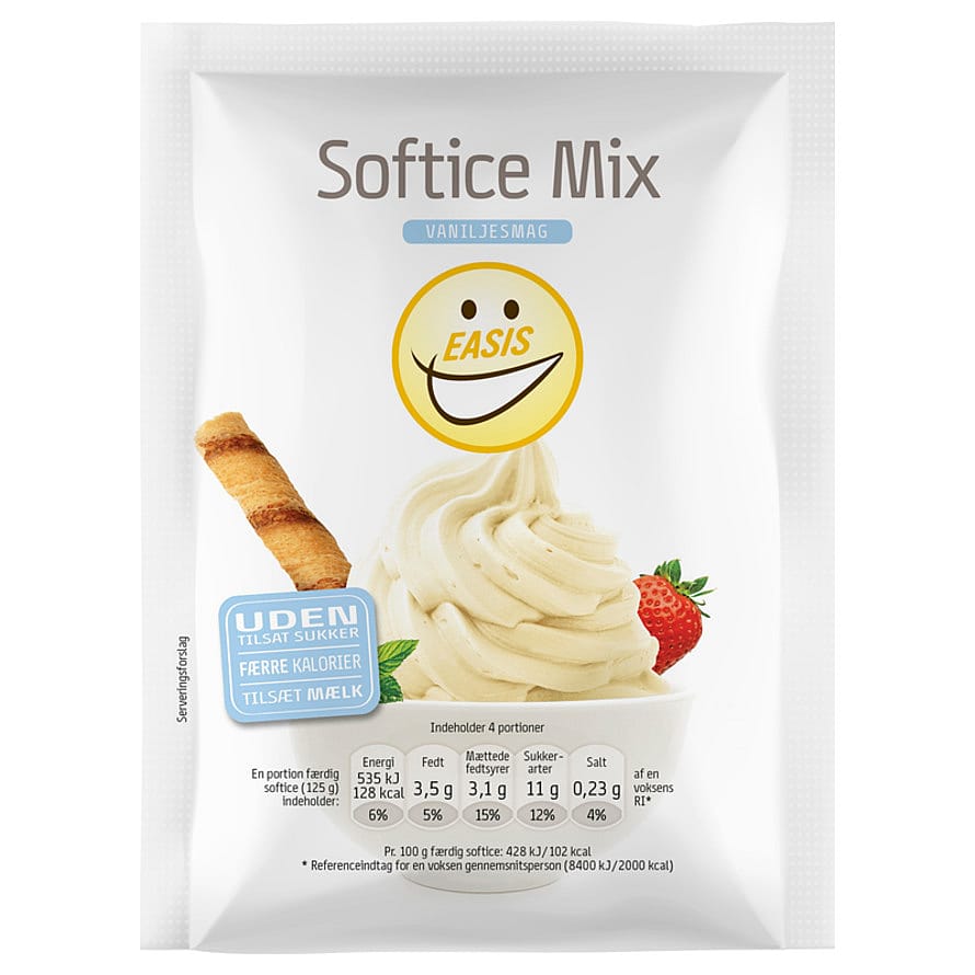 Køb Softice Mix 150 g fra EASIS - Matas