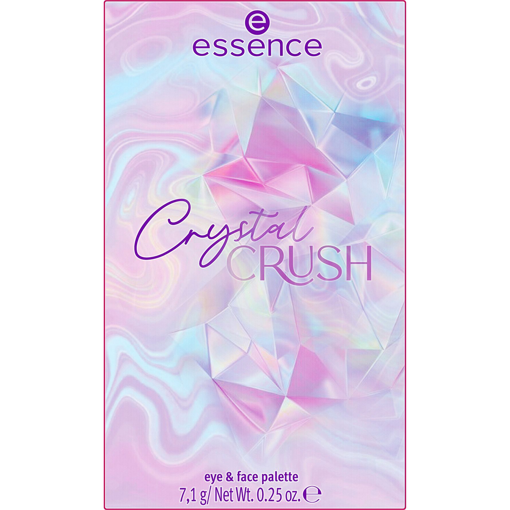 Køb CRYSTAL CRUSH eye & face palette 01 Quartz Crush fra Essence - Matas