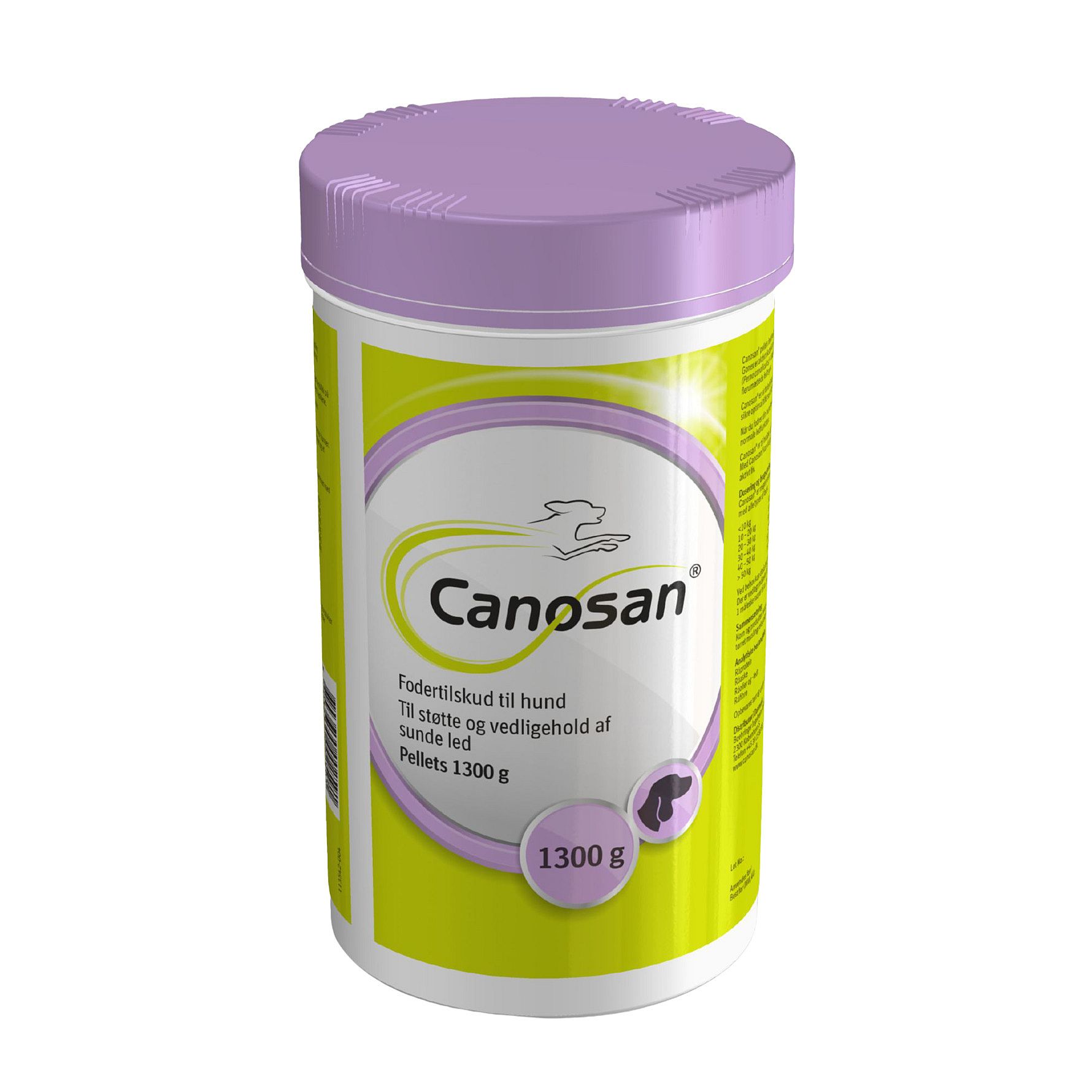 Køb Pellets Hund 4% 1300 g fra Canosan - Matas