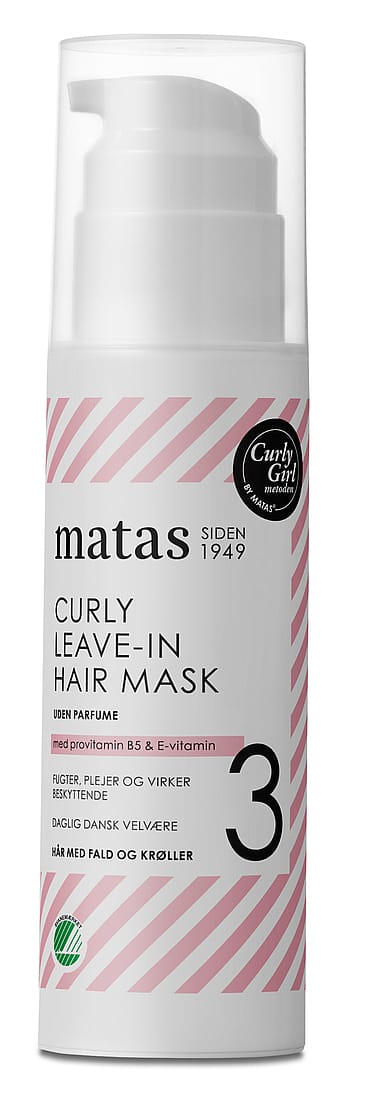 Køb Curly Leave-In Hair Mask Uden Parfume 150 ml fra Matas Striber - Matas