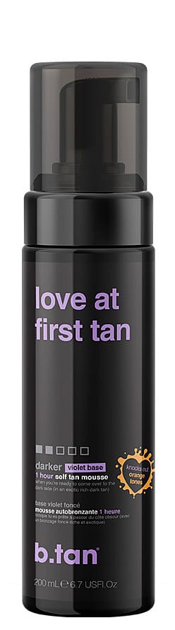 Køb 1 Hour Self Tan Mousse Love At First Tan fra b.tan - Matas