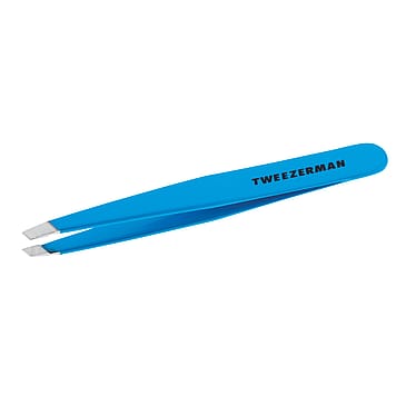 Køb Slant Tweezer Blue Jewel fra Tweezerman - Matas