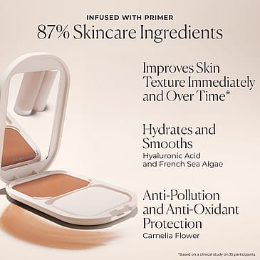 Real Flawless Feather Matte Powder Foundation 7C Chocolate Ganache ...