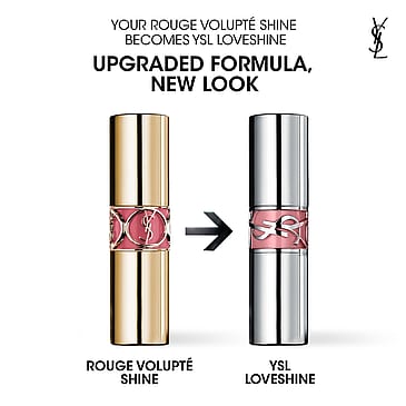 Køb YSL Loveshine Wet Shine Lipstick 205 Nude Shelf fra Yves Saint ...