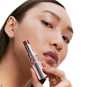 Køb YSL Loveshine Wet Shine Lipstick 207 Scenic Brown fra Yves Saint ...