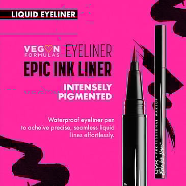 Køb Epic Ink Liner 01 Black fra NYX PROFESSIONAL MAKEUP - Matas