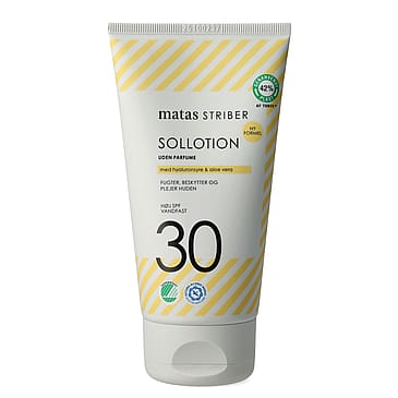 Køb Sollotion SPF 30 Uden Parfume 150 ml fra Matas Striber - Matas