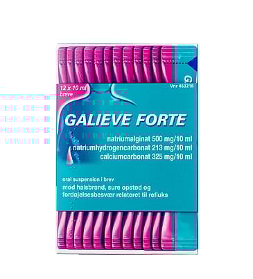 Køb Galieve Forte, 500 mg/213 mg/325 mg, oral suspension - Matas