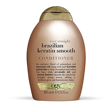 Køb Brazilian Keratin Smooth Conditioner 385 ml fra OGX - Matas