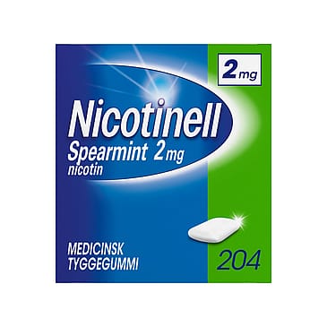 Køb Nicotinell spearmint 2 mg 204 stk - Matas