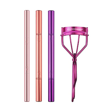 Køb Double Time Retractable Brush Set fra Real Techniques - Matas