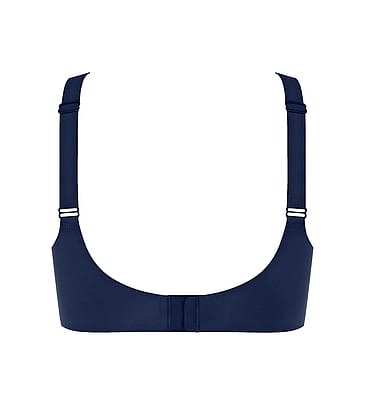 Køb ZERO Feel 2.0 Soft Bra Navy Blue XL fra Sloggi - Matas