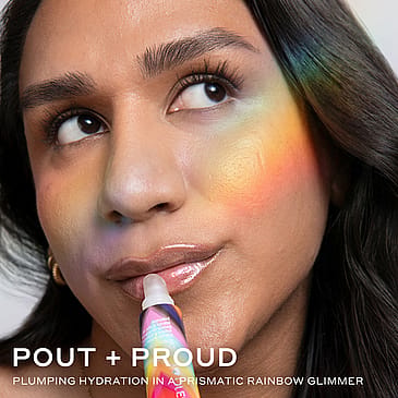 Køb Pout Preserve Peptide Lip Treatment Pride Rainbow Holographic ...