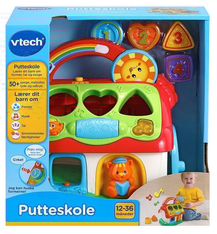 Køb Putteskole Med dansk tale fra VTech - Matas
