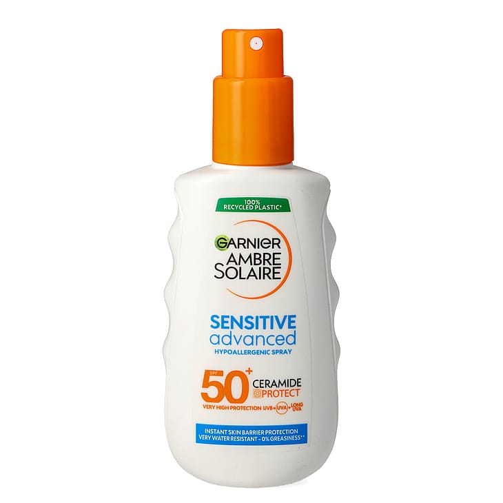 Køb Ambre Solaire Sensitive Advanced Hypoallergenic Spray SPF 50+ 150 ...