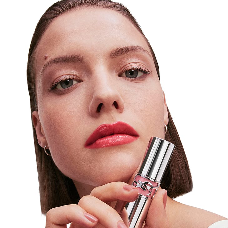YSL LOVESHINE Wet Shine Lipstick 210 Passion Red - Yves Saint Laurent ...