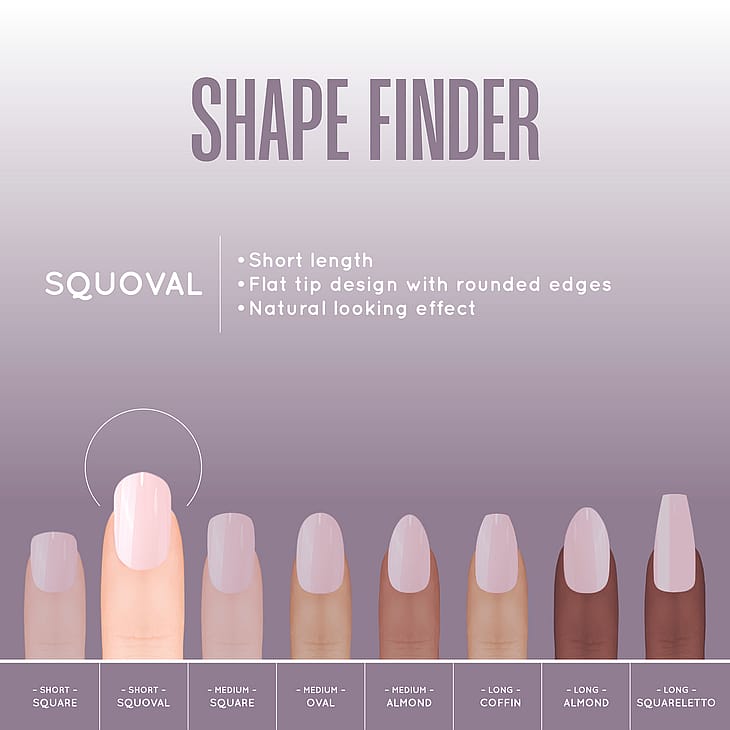 Køb Kunstige Negle Gel Finish Encased Gel fra Elegant Touch - Matas