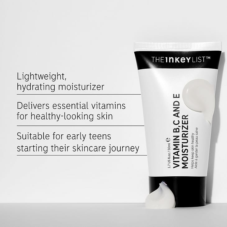 Køb Vitamin B, C and E Moisturizer 50 ml fra The INKEY List - Matas