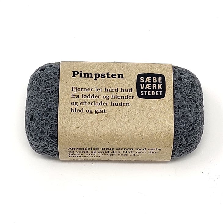 Køb Lille Pimpsten af Genbrugsmateriale Mørk grå fra SÆBEVÆRKSTEDET - Matas