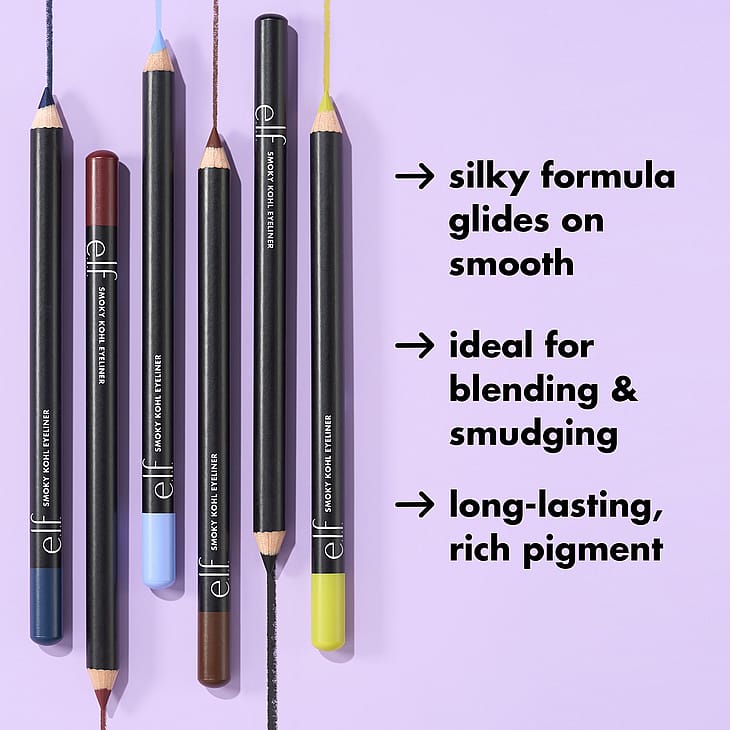 Køb Smoky Eye-Con Kohl Eyeliner Black Velvet fra e.l.f. - Matas