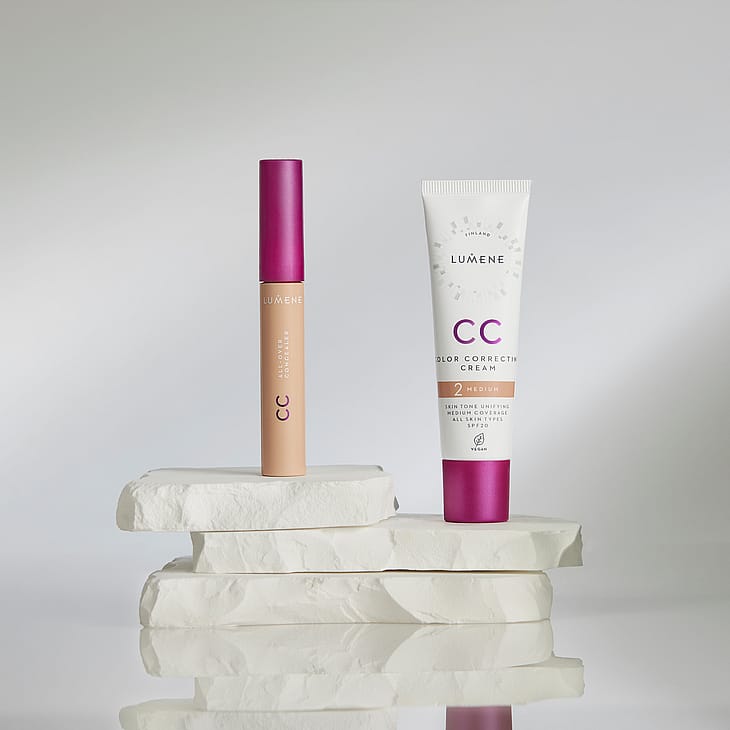 Kjøp CC Color Correcting Cream SPF20 Foundation 00 Ultra Light - Lumene ...