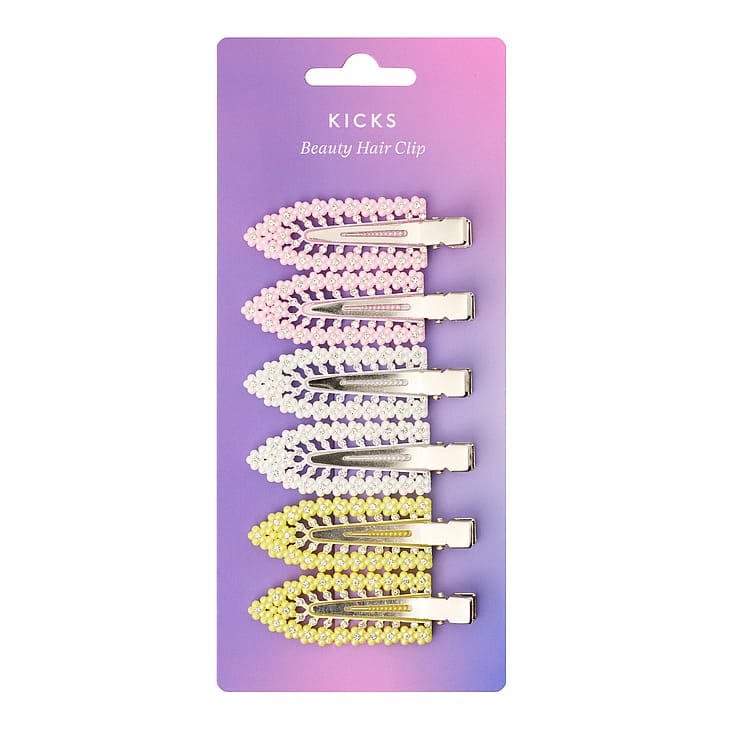 Köp Beauty Hair Clip Rainbow - KICKS Beauty - KICKS