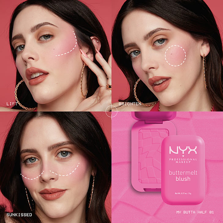 Köp Buttermelt Blush For The Butta - NYX PROFESSIONAL MAKEUP - KICKS