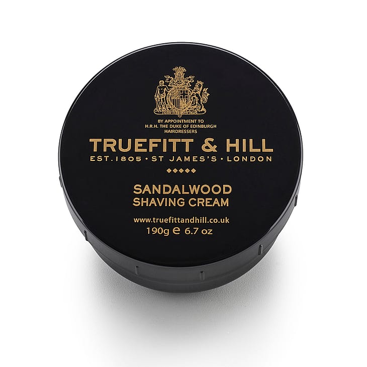 Køb Truefitt & Hill Sandalwood Shave Cream Bowl 190 g fra Truefitt and ...