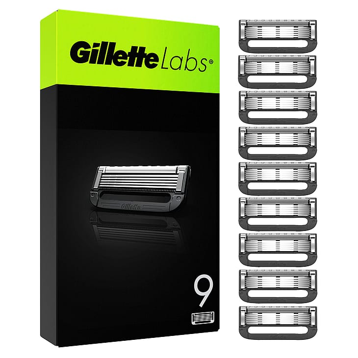 Køb Labs Barberblade Largepack 9 pack fra Gillette - Matas