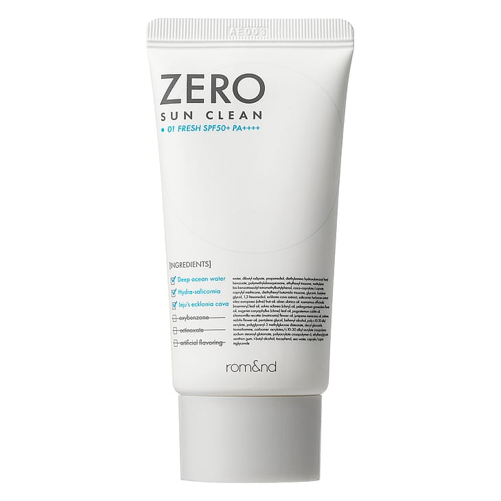 Køb Zero Sun Clean SPF 50 01 Fresh fra rom&nd - Matas