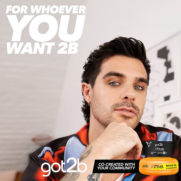 Køb got2b Texture Clay Hårvoks 75 ml fra Got2b - Matas