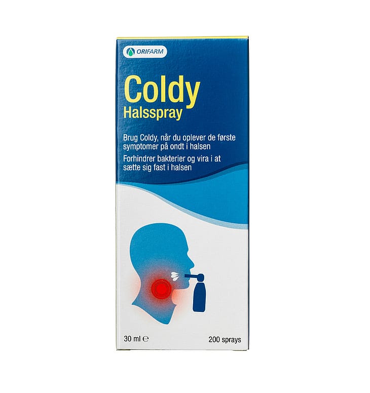 Køb Halsspray 30 ml fra Coldy - Matas