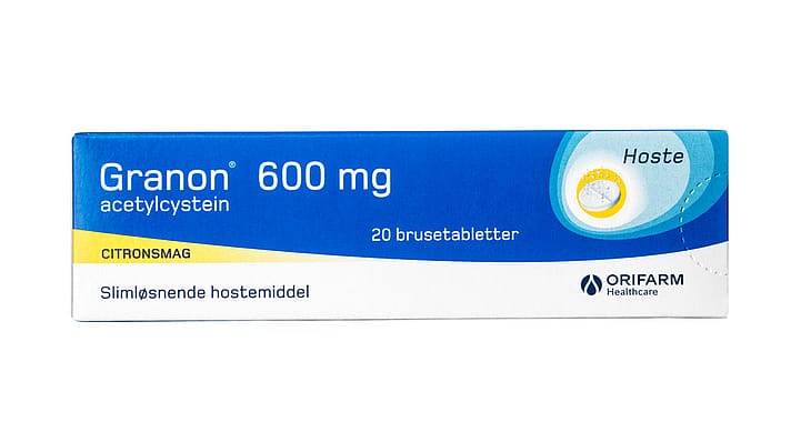 Køb Brusetabletter 600 mg 20 stk fra Granon - Matas