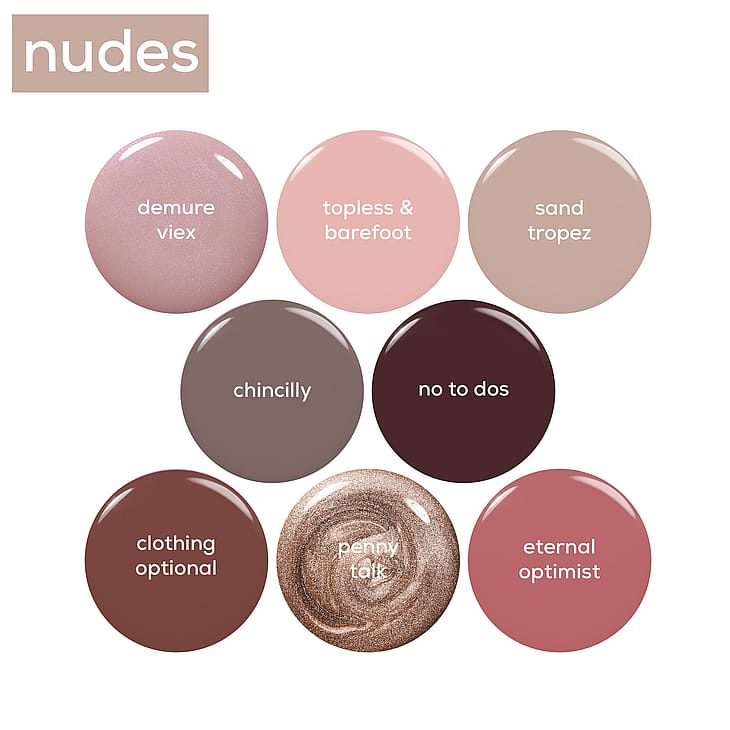 Nail Polish - Not Red-y For Bed 40 Demure Vix - essie - KICKS