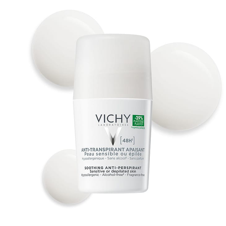 Køb Mild Antiperspirant Deo Roll-On 48T 50 ml fra Vichy - Matas