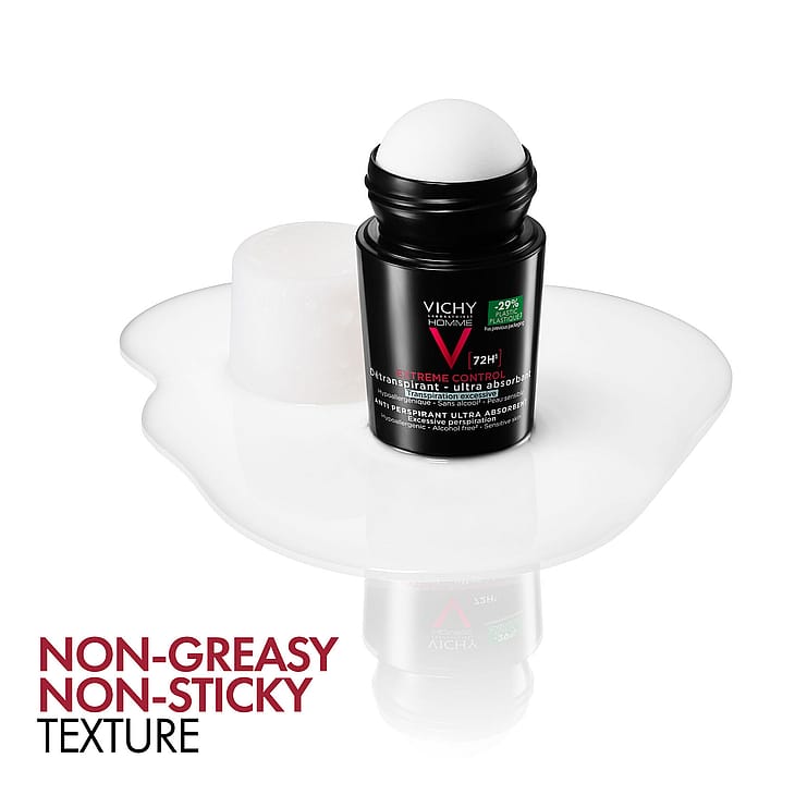 Køb Homme Antiperspirant Deodorant Roll-On 72T 50 ml fra Vichy - Matas