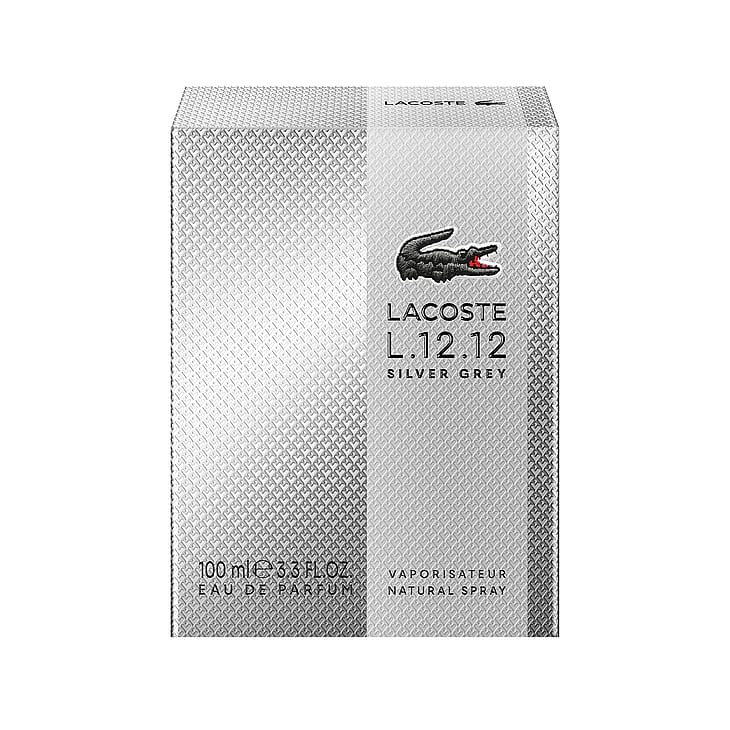 Køb L.12.12 Silver Grey Eau de Parfum 100 ml fra Lacoste - Matas