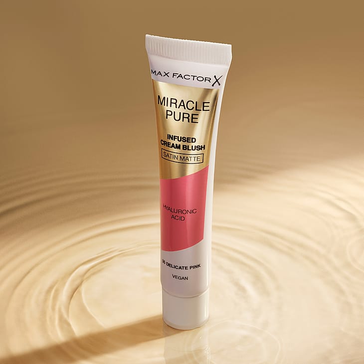 Køb Miracle Pure Infused Cream Blush 2 Sunlit Coral fra Max Factor - Matas