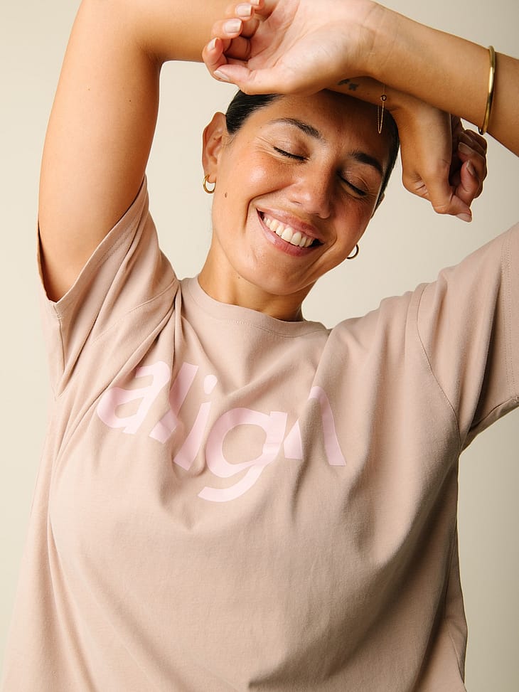 Køb Align by Blume Oversized Tee Hazel S fra Cartel Copenhagen - Matas