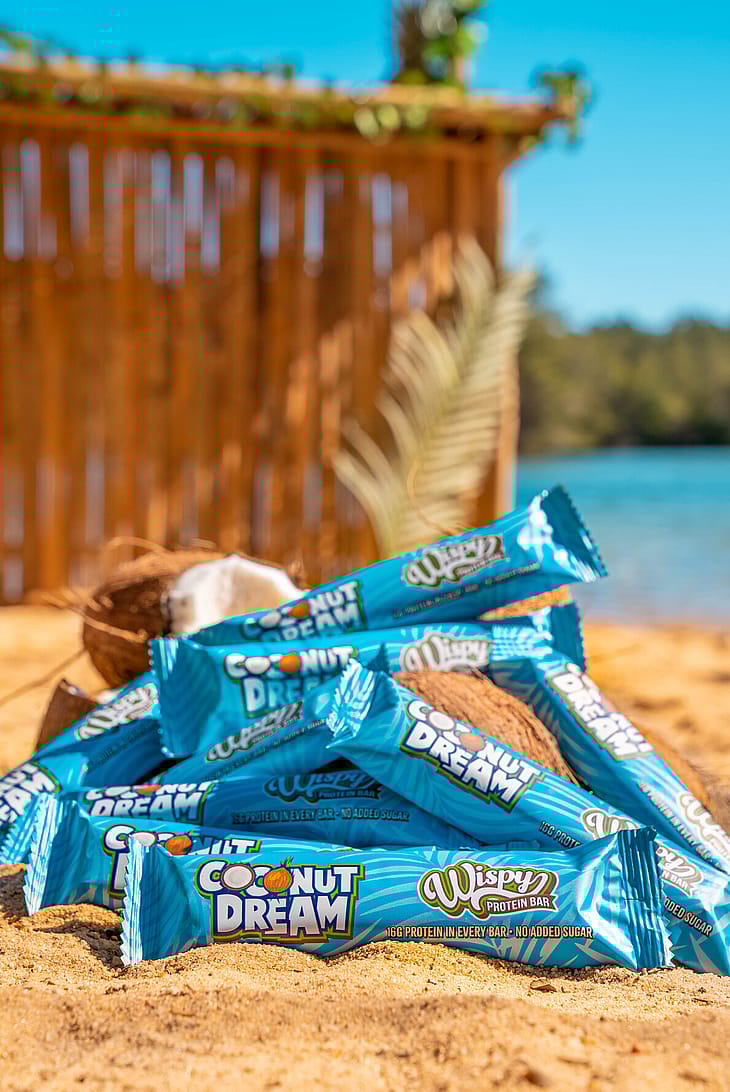 Køb Proteinbar 55 g Coconut Dream fra Wispy Nutrition - Matas
