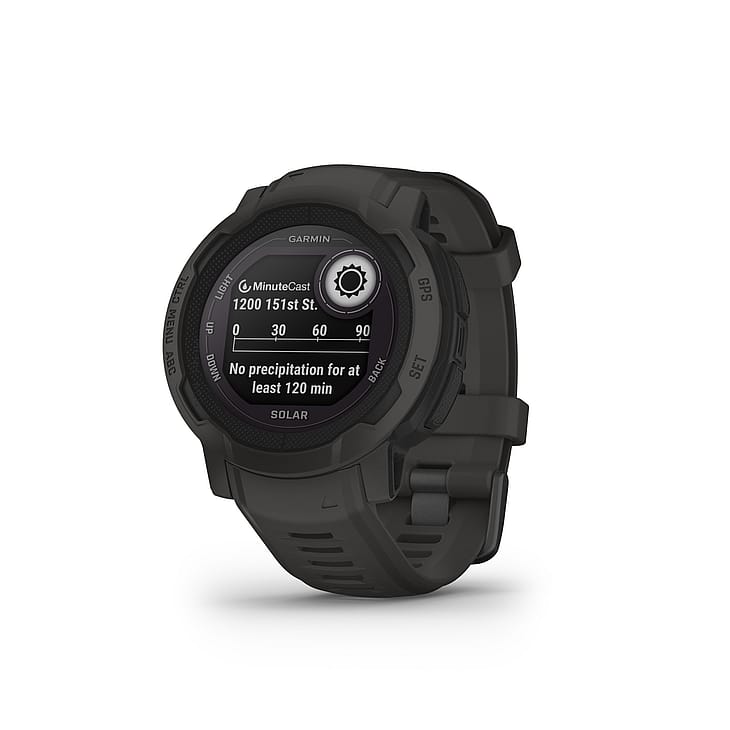 Køb Instinct 2 Solar Graphite fra Garmin - Matas
