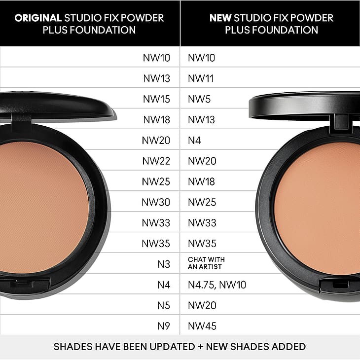 Køb Studio Fix Plus Powder Foundation NW45 fra MAC - Matas