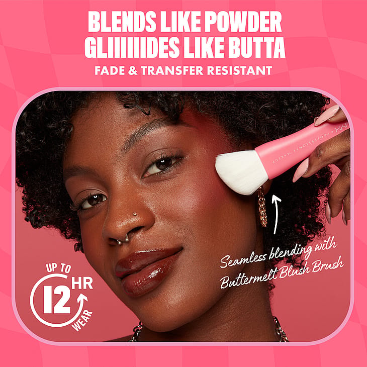 Köp Buttermelt Blush For The Butta - NYX PROFESSIONAL MAKEUP - KICKS