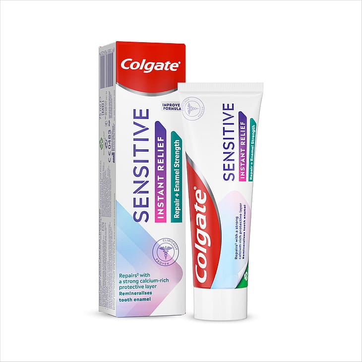 Køb Sensitive Instant Relief Repair + Enamel Strength fra Colgate - Matas