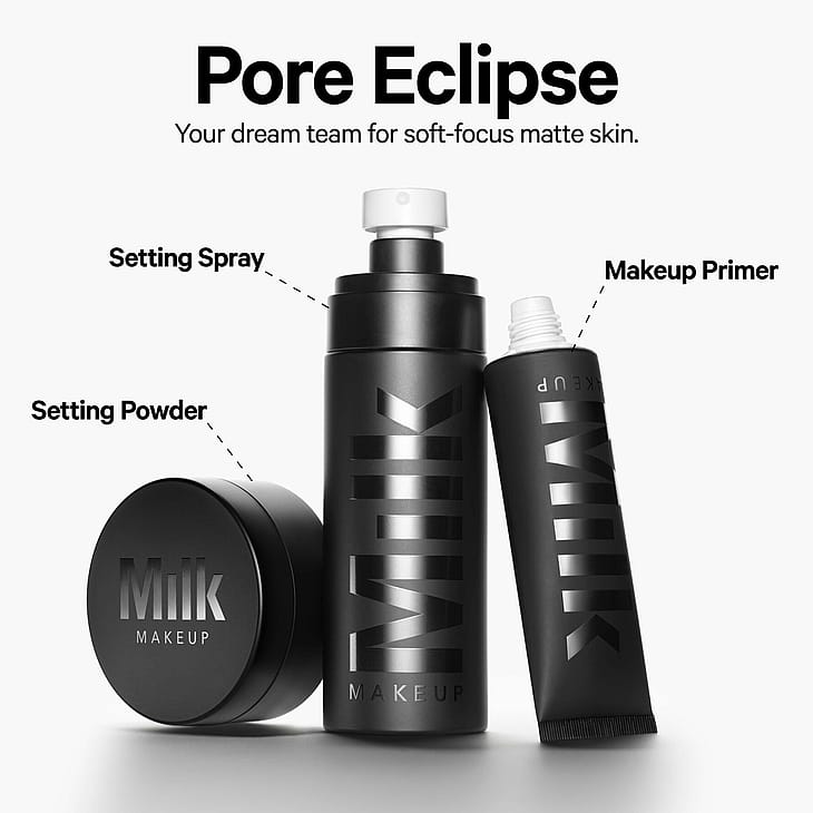 Køb Pore Eclipse Matte Translucent Setting Powder Medium fra Milk Makeup - Matas