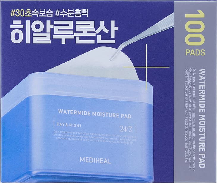 Køb Watermide Moisture Pad 100 stk fra Mediheal - Matas